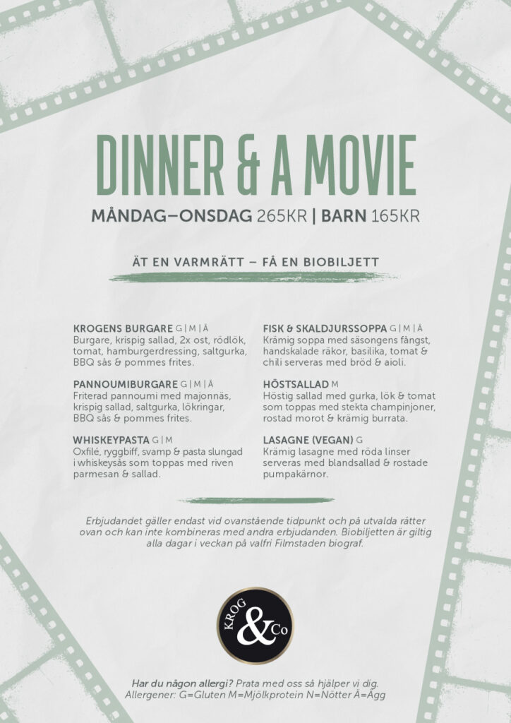 Meny – Välkommen till Krog & Co. Uddevalla